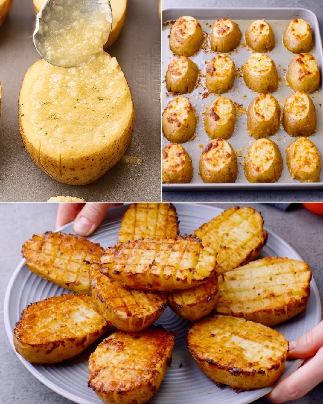 Baked potatoes: the incredible method to make them super crispy – Best ...