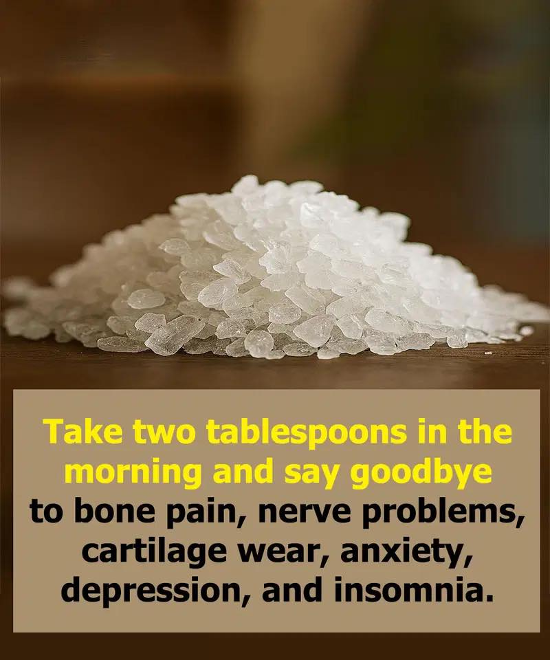 Two tablespoons in the morning and say goodbye to bone pain, nerve ...